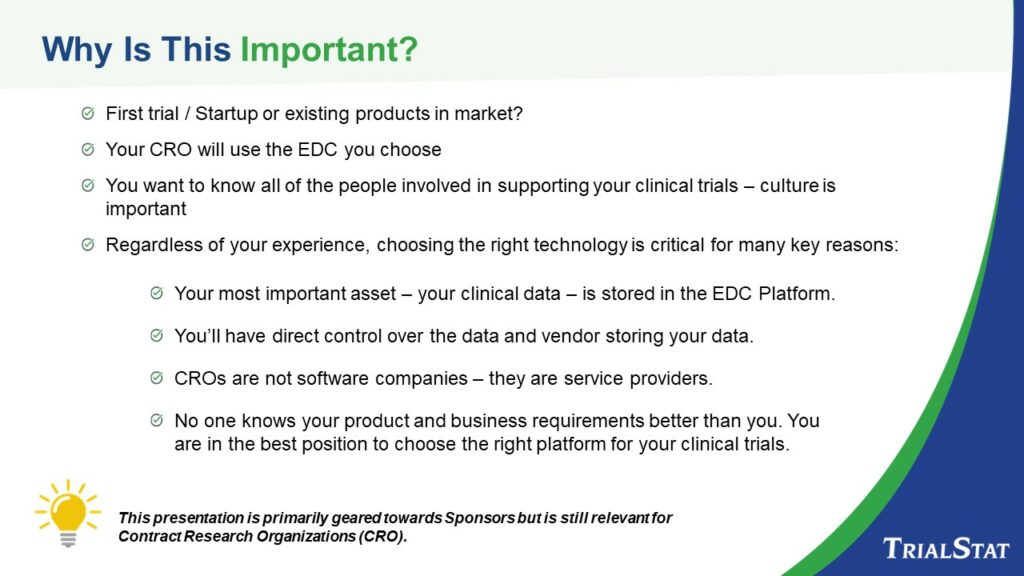 A Guide To Selecting The Right Electronic Data Capture (EDC) Technology ...